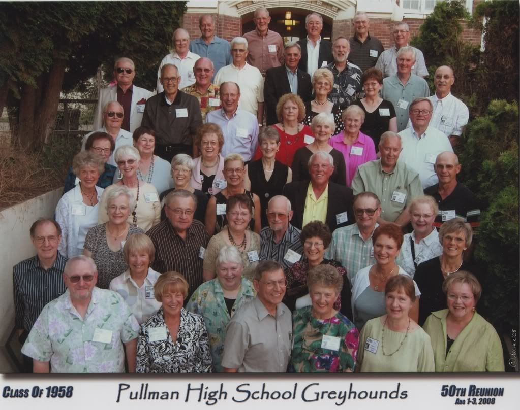 Pullman High School - Class of 1958